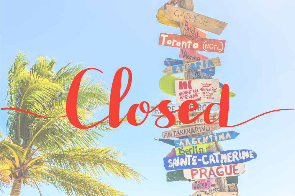 Vacation is calling... – Sand and Straw